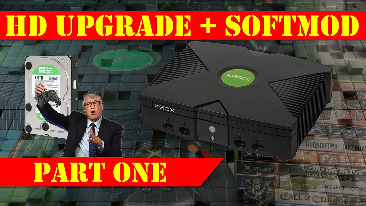 Upgrade my original Xbox: Hard Disk + Softmod (part 1) - YouTube