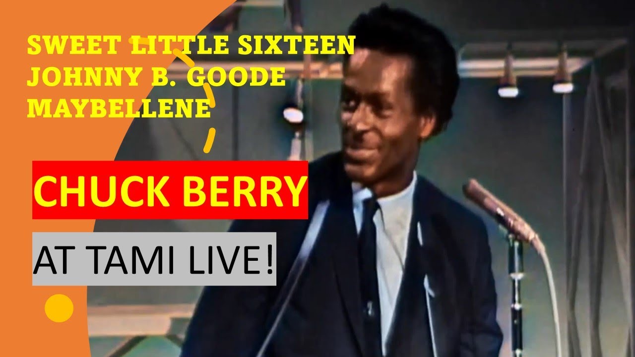 Chuck Berry - Live on the Tami show - Johnny B. Goode, Maybellene ...