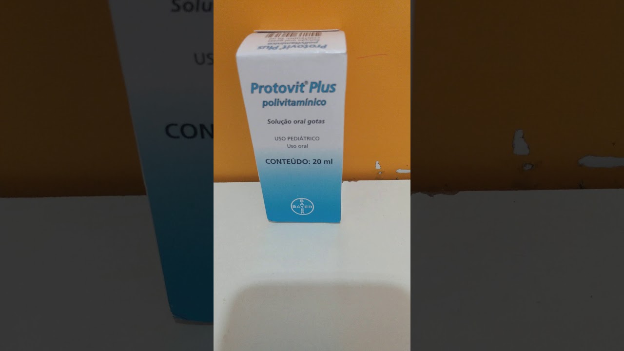 Vitaminas para crianças ,Protovit plus - YouTube