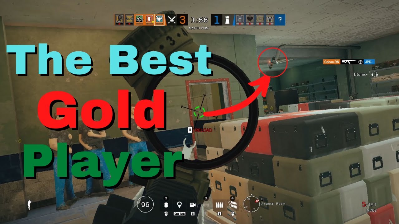 The BEST Gold Player In The WORLD - Rainbow Six Siege - YouTube
