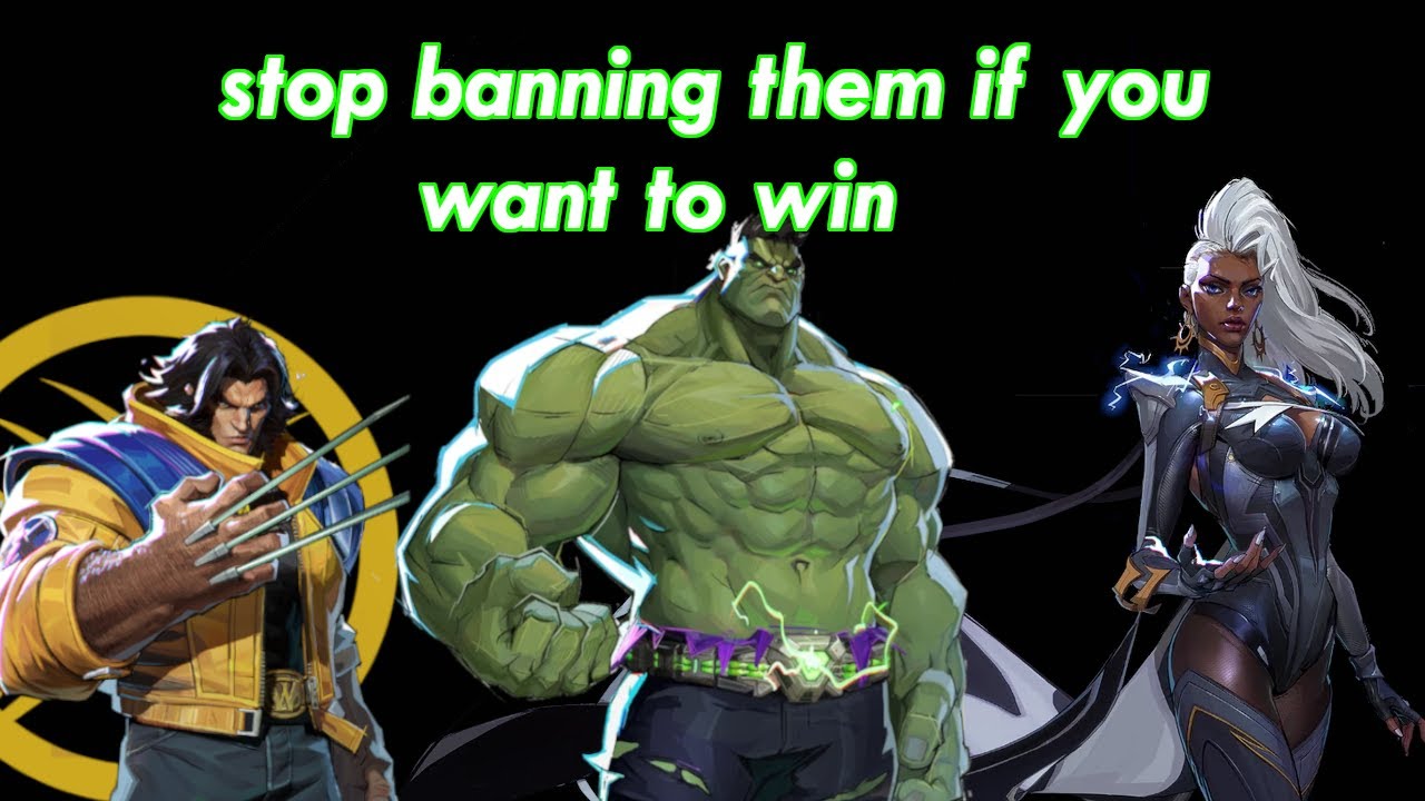Marvel Rivals Ban Strategy: STOP BANNING THEM IF YOU WANT TO PLAY ONE ...