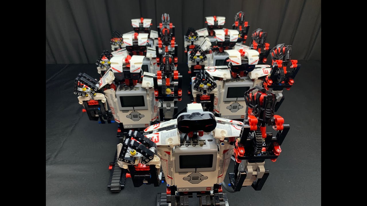 Explanation of LEGO® EV3 21 Volley 7 gun salute - YouTube