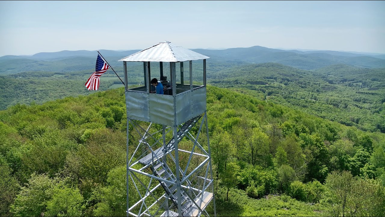 The Story of the Bramley Mountain Fire Tower - YouTube