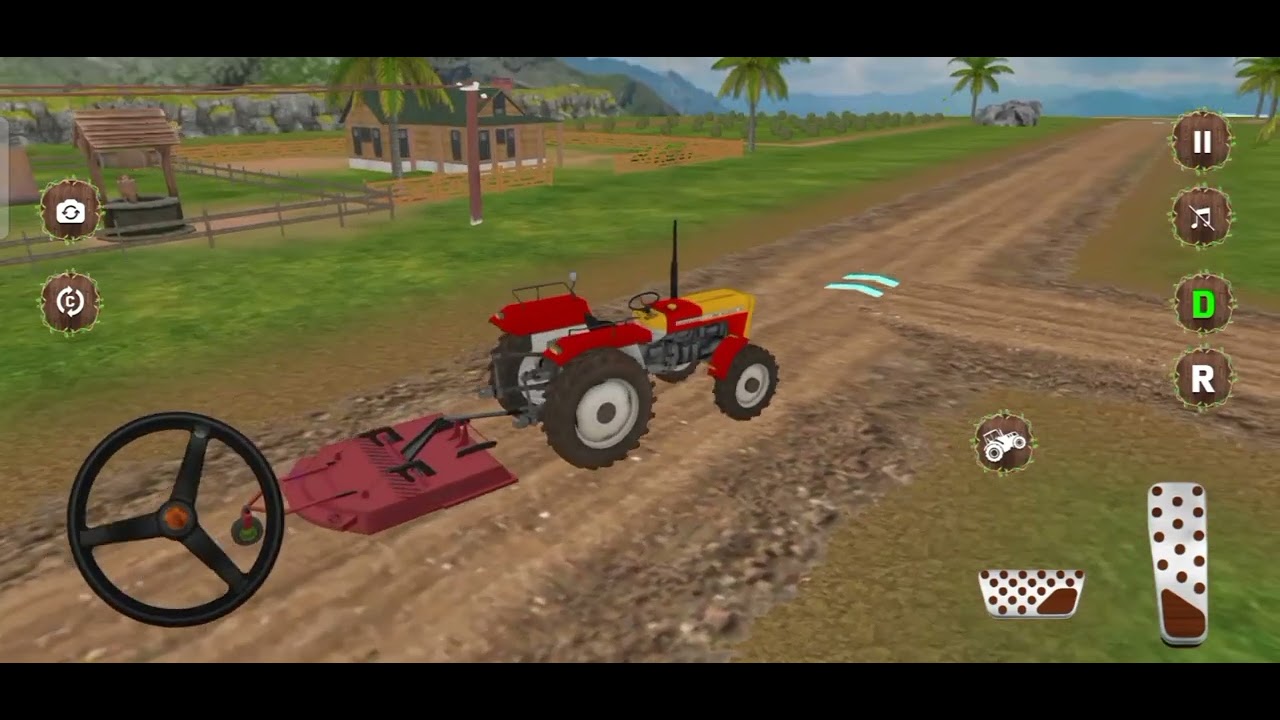 Tractor wala game || Us tractor android gameplay - YouTube