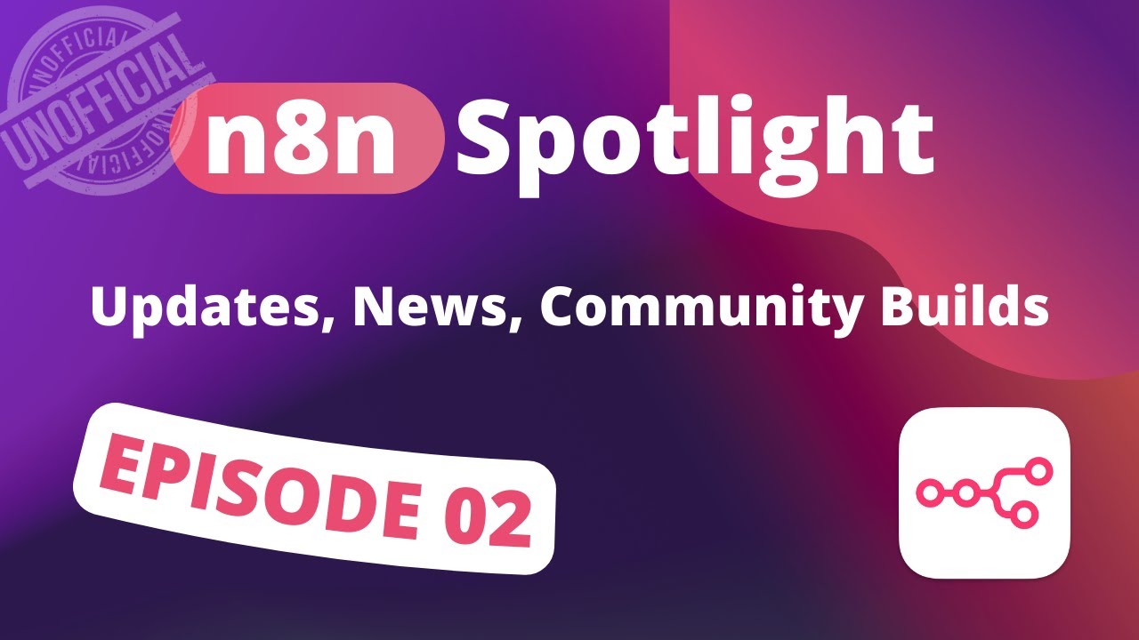 Unofficial n8n Spotlight - Episode 02 - YouTube