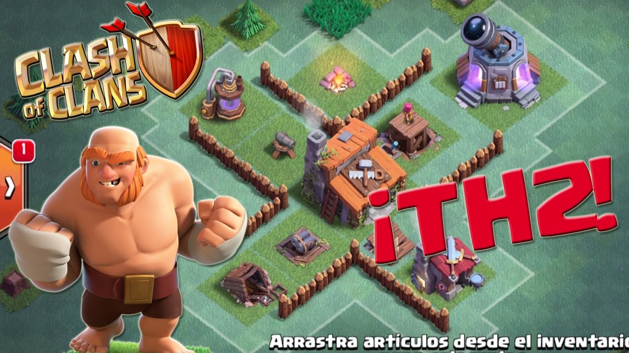 Clash Of Clans Taller de Constructor 2 - Th2 Diseño de Aldea (La mejor ...