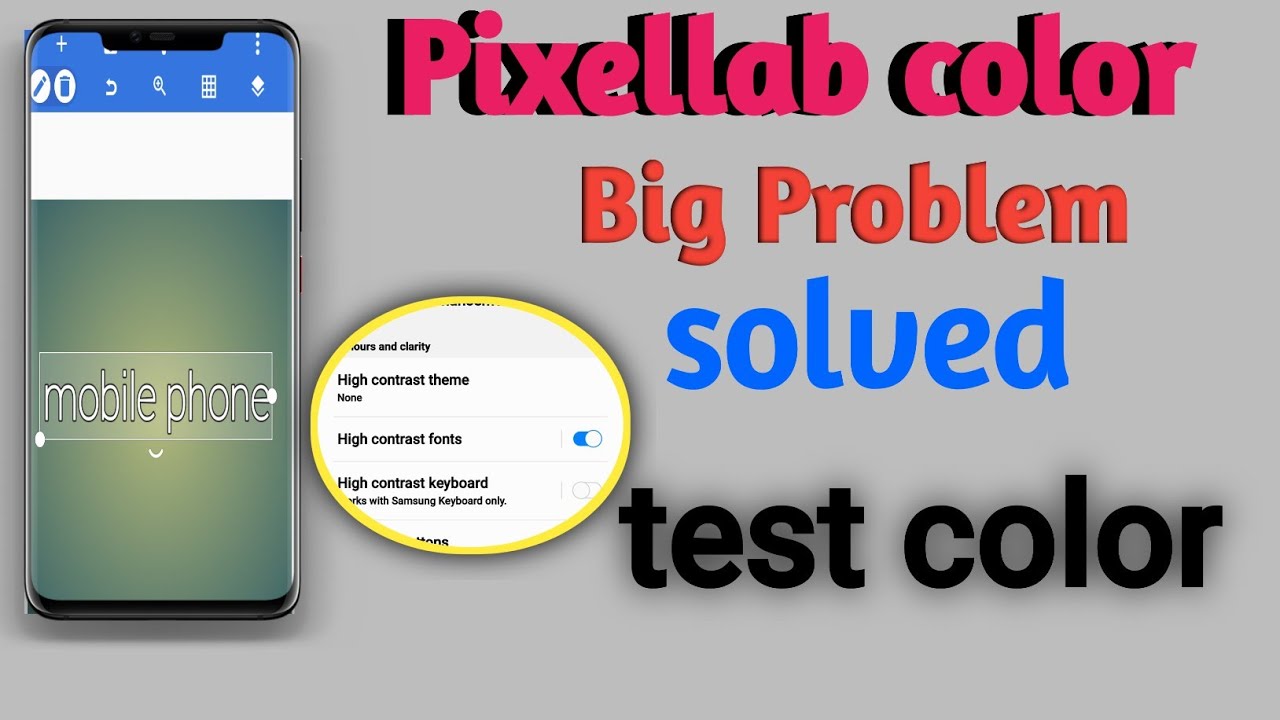 How to color change pixellab,Solve text color not changing problem ...