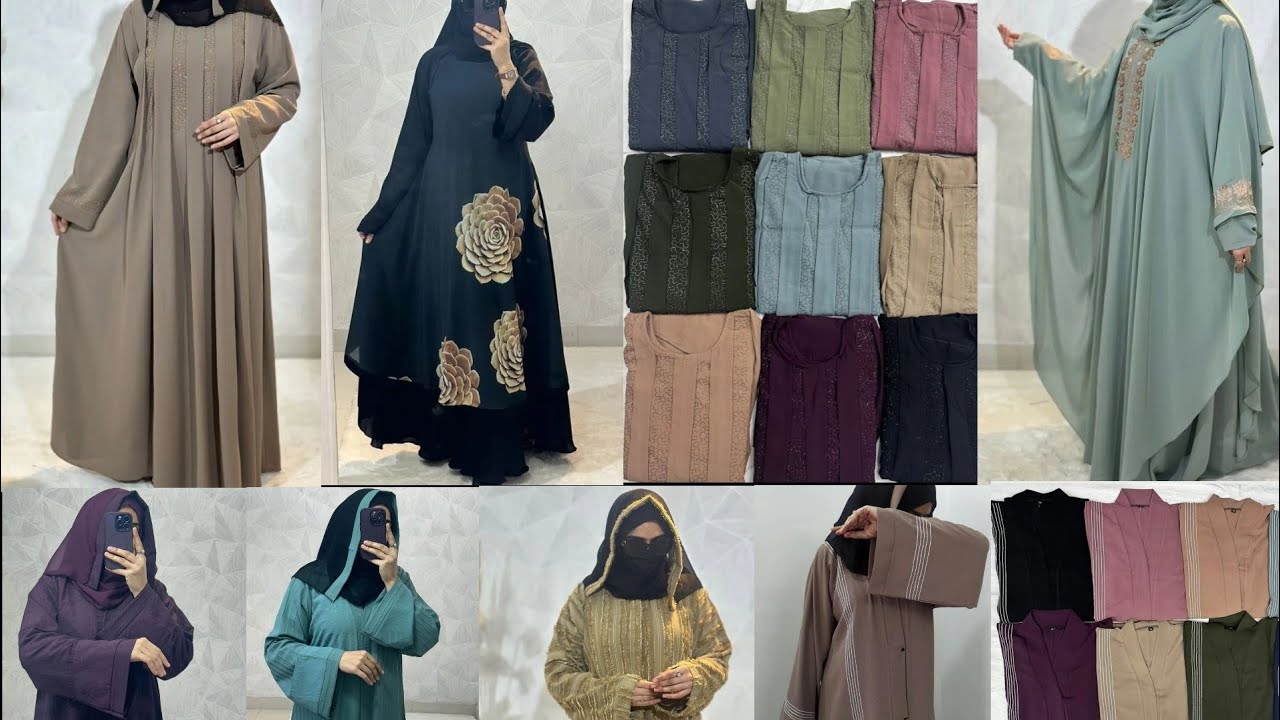 Modern Simple Abaya Designs 2024 | Stylish Burqa Designs | new Hijab ...