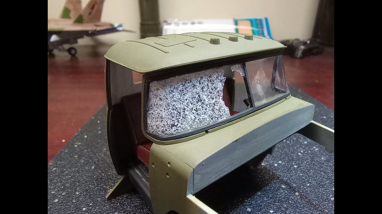 Shattered Tempered (Safety) Window Glass For Scale Models - YouTube