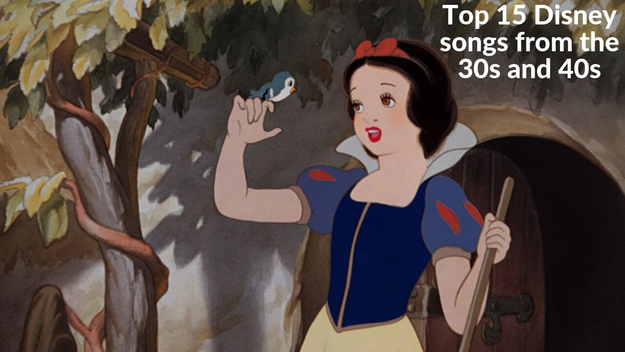 Top 15 Disney songs from the 30s and 40s - YouTube