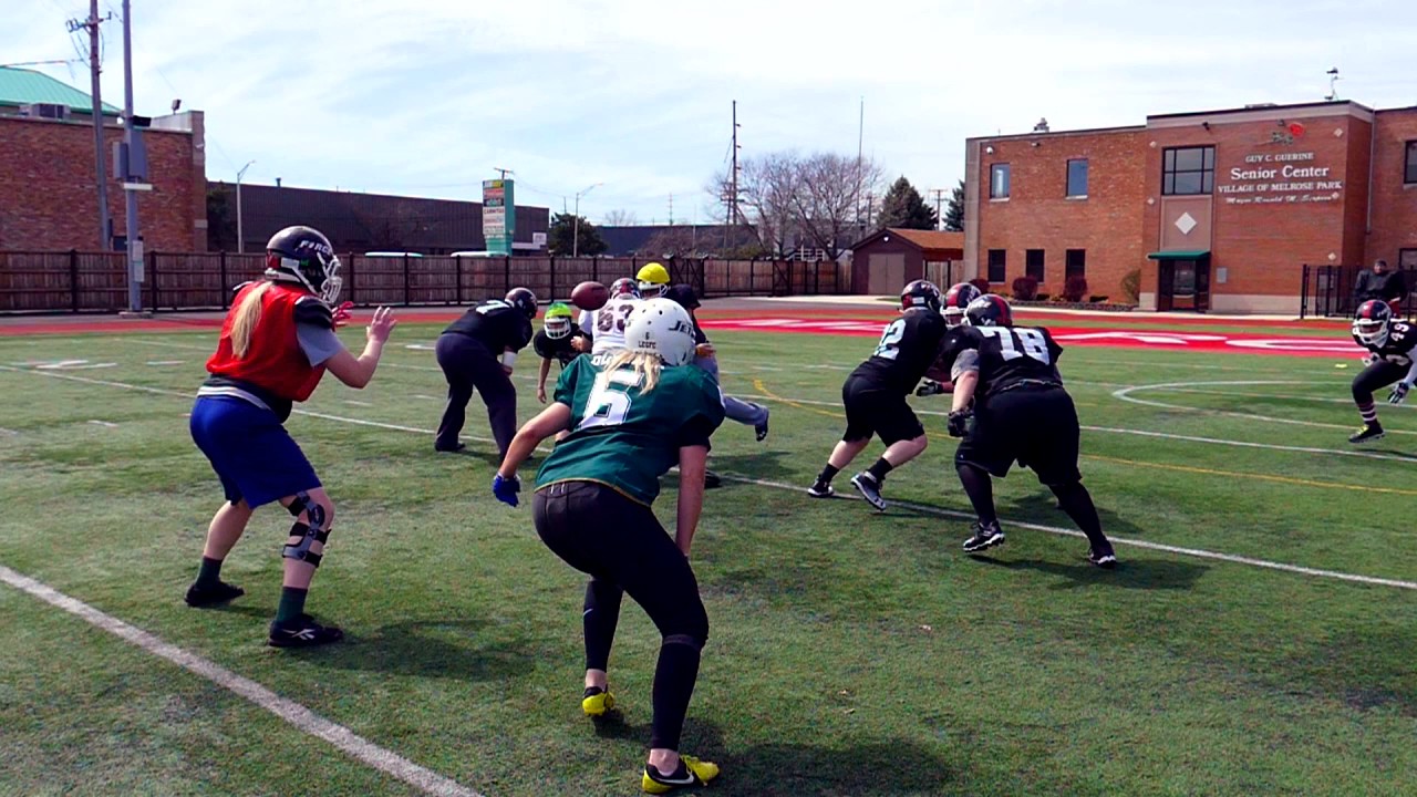 Chicago Force Practices for 2017 Season - YouTube