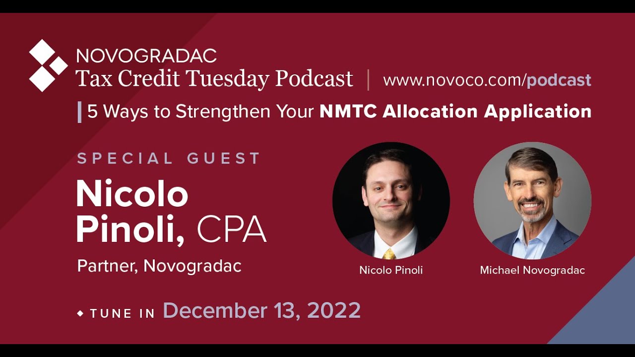 Dec 13, 2022 5 Tips to Strengthen Your NMTC Allocation Application ...