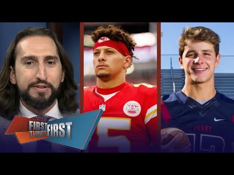 FIRST THINGS FIRST | Nick Wright reacts to Chiefs at 49ers (-1.5 ...
