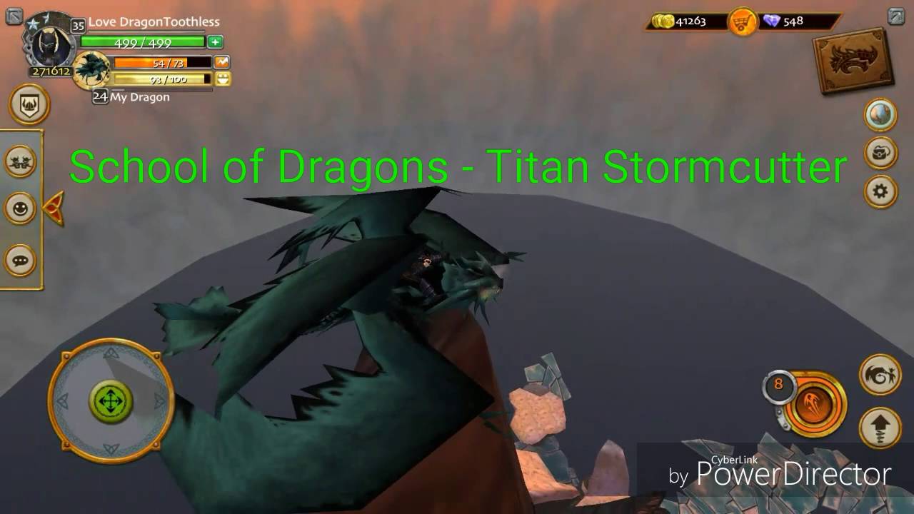 TITAN STORMCUTTER - School of Dragons - YouTube