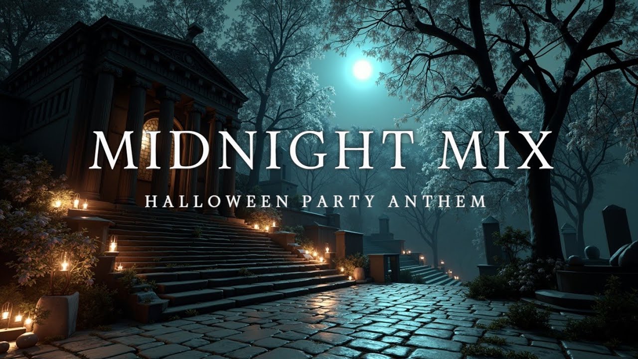 Dark Halloween Beats 🎶 Midnight Crypt Rhythms | Spooky Graveyard Music ...