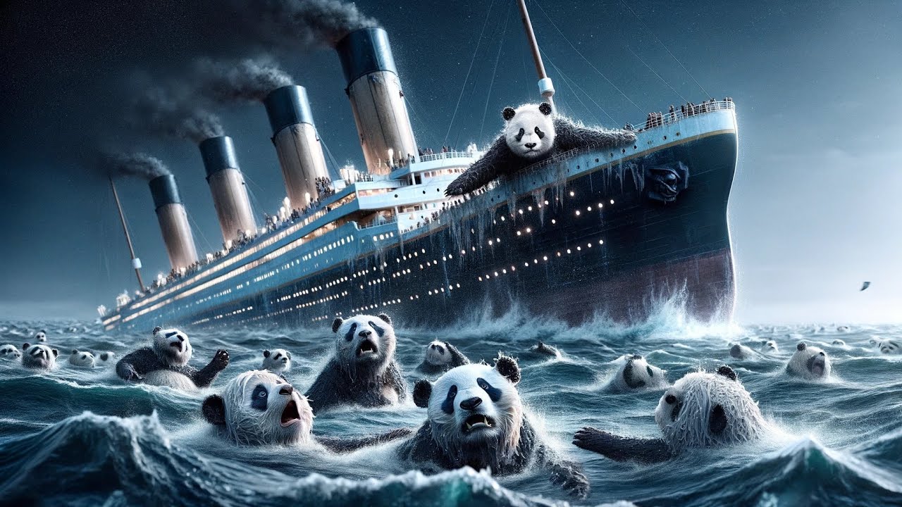 🐼 Panda Titanic's Final Hours (Long Version) - YouTube