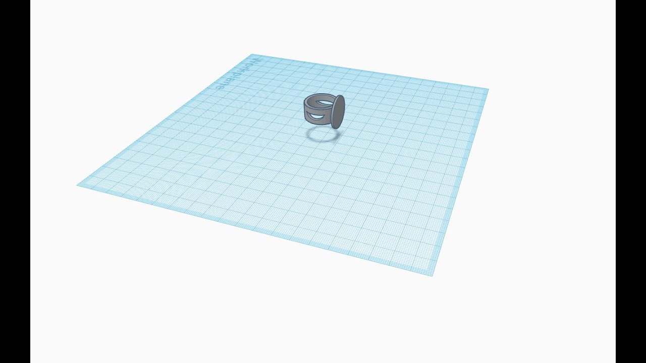 TinkerCAd Ring Design Part 2 - Ring Modification - YouTube