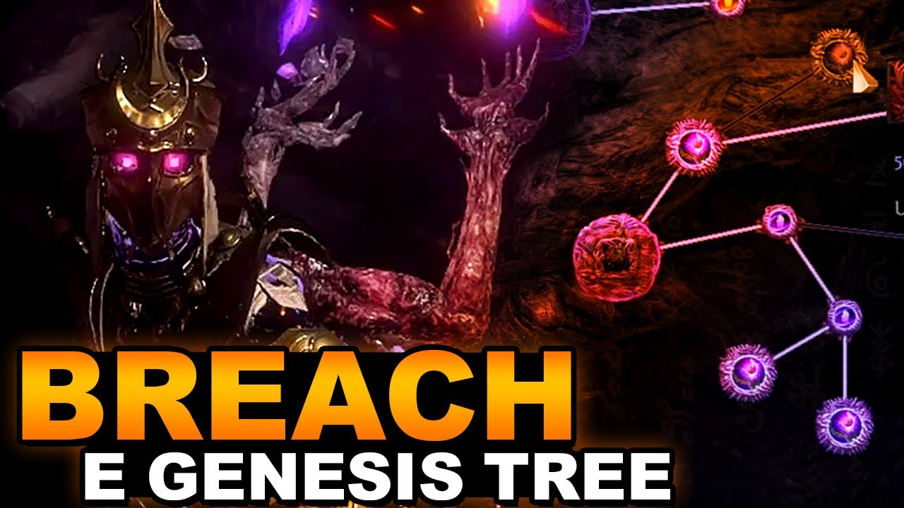 A NOVA MECÂNICA do Path of Exile - Breach e Genesis Tree | Keepers of ...