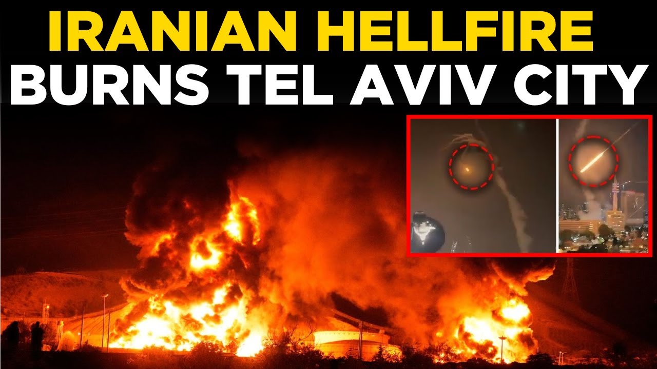 LIVE | 'Largest Attack...': Iran Launches Hellfire On Tel Aviv, Haifa ...