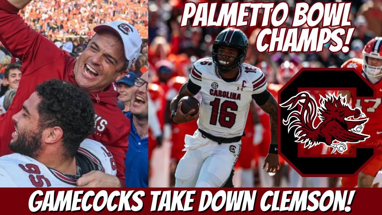 South Carolina Stuns Clemson! Epic Win & Playoff Hopes Explained - YouTube