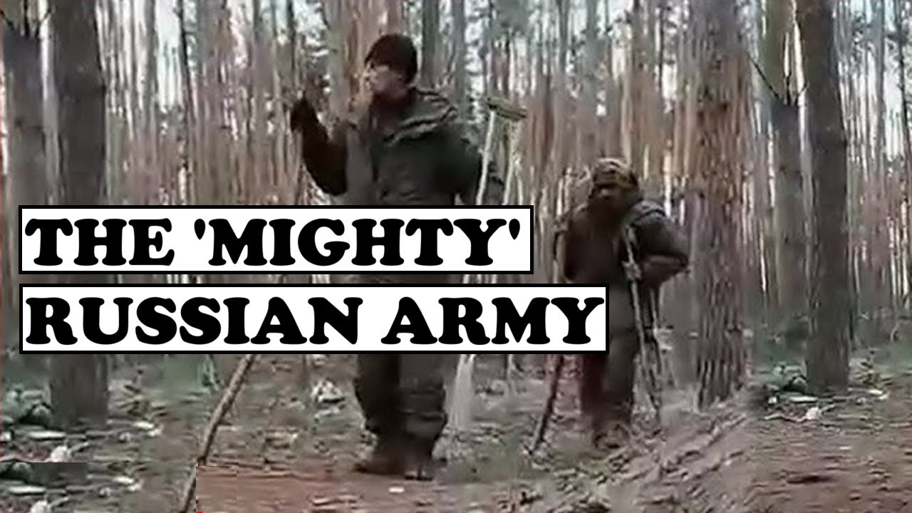 SHOCKING: RUSSIA SENDS SOLDIERS ON CRUTCHES INTO 'MEAT WAVE' ASSAULT ...