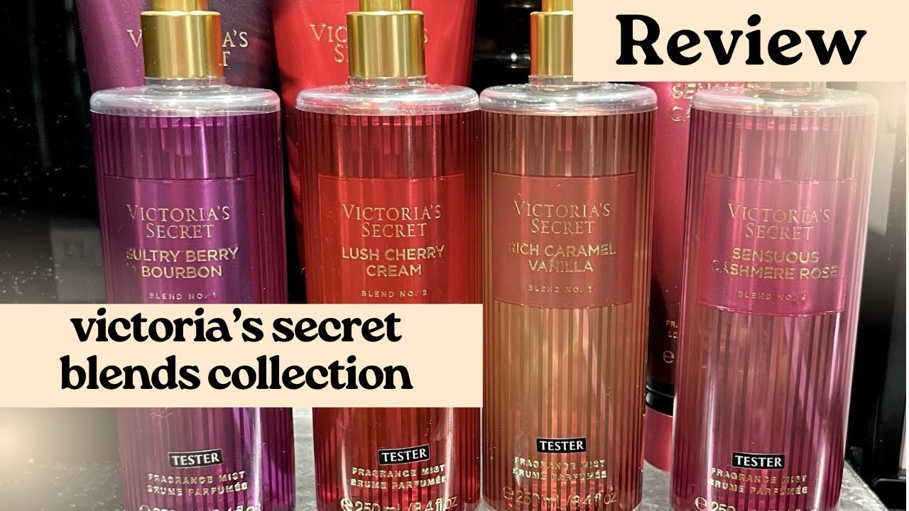 Victoria’s Secret Blends Collection - Berry Bourbon - Cherry Cream ...