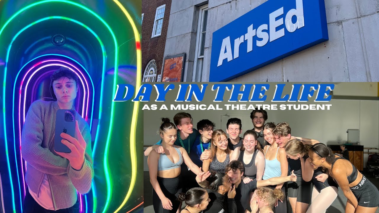 Day in the life of a MUSICAL THEATRE STUDENTS living in London! - YouTube