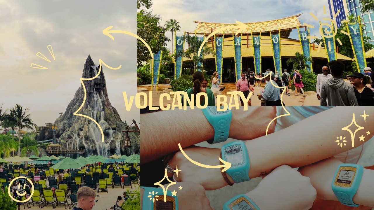 EL PARQUE ACUÁTICO MÁS INCREIBLE: VOLCANO BAY 🌊 🩴/ Vlog #2 - YouTube