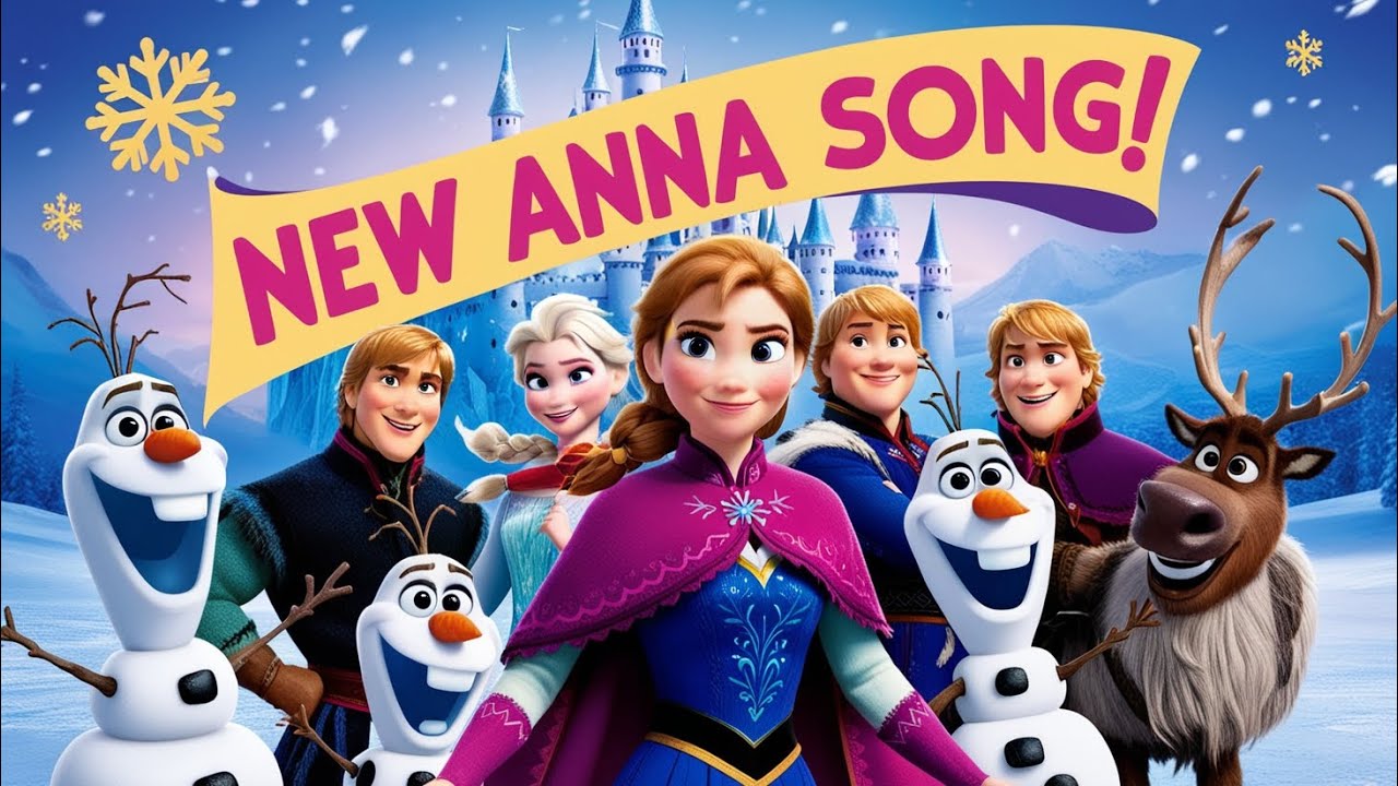 "New Anna Song | Heartwarming Frozen Adventure with Disney Characters ...
