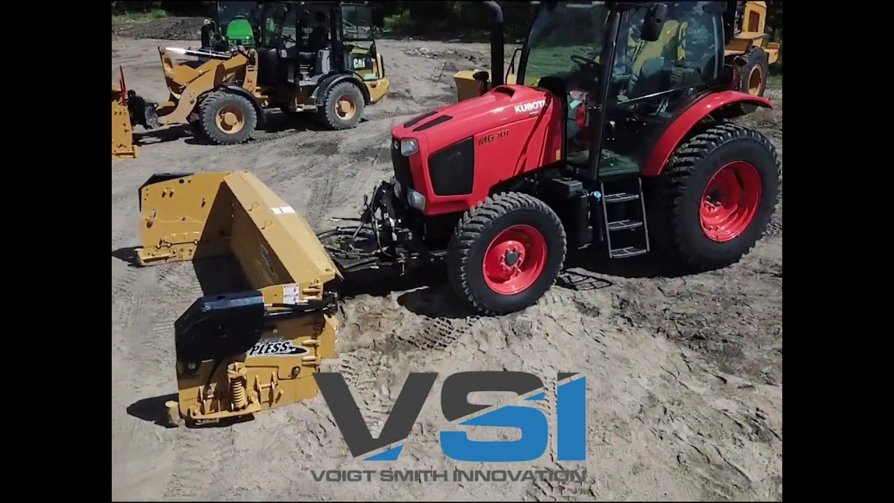 Metal Pless Agrimaxx on Kubota Tractor: Install and Functionality - YouTube