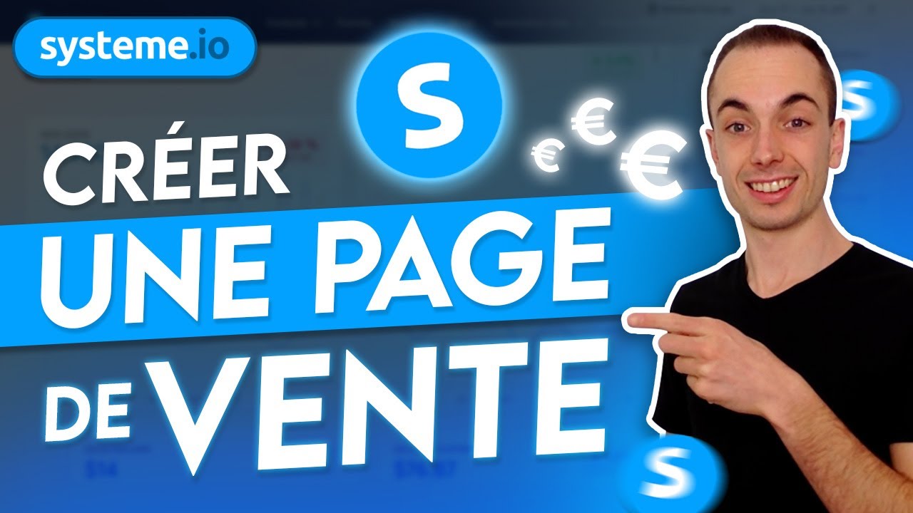 SYSTÈME IO : Comment Créer Une Page de Vente avec Système io en 2024 ...