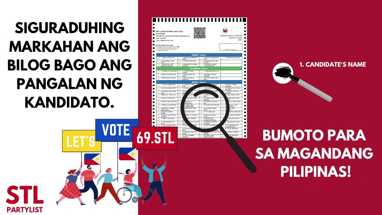 PAANO BA ANG TAMANG PAGBOTO? (Guide video) - YouTube