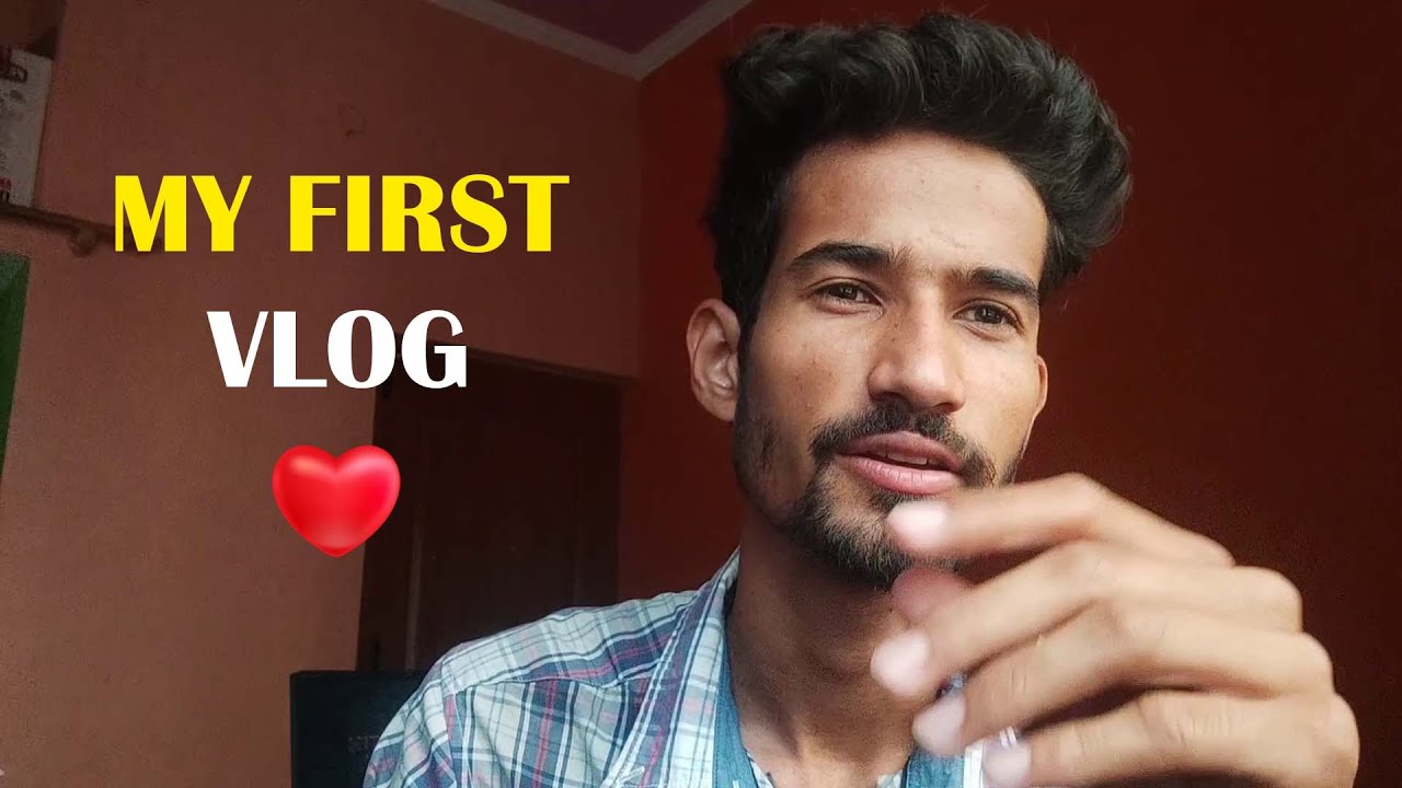 MY FIRST VLOG || MY FIRST VIDEO ON YOUTUBE || NITIN GUSAIN VLOGS - YouTube