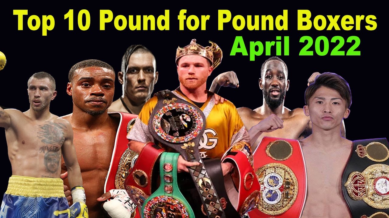 Top 10 Pound for Pound Boxers- April 2022 | Canelo,Usk,Crawford, Inoue ...