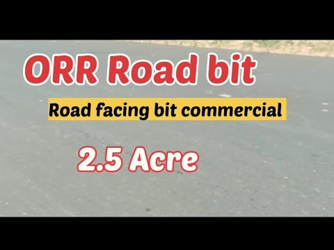 Orr road bit 2.5 acre land for sale// road facing bit commercial// like ...