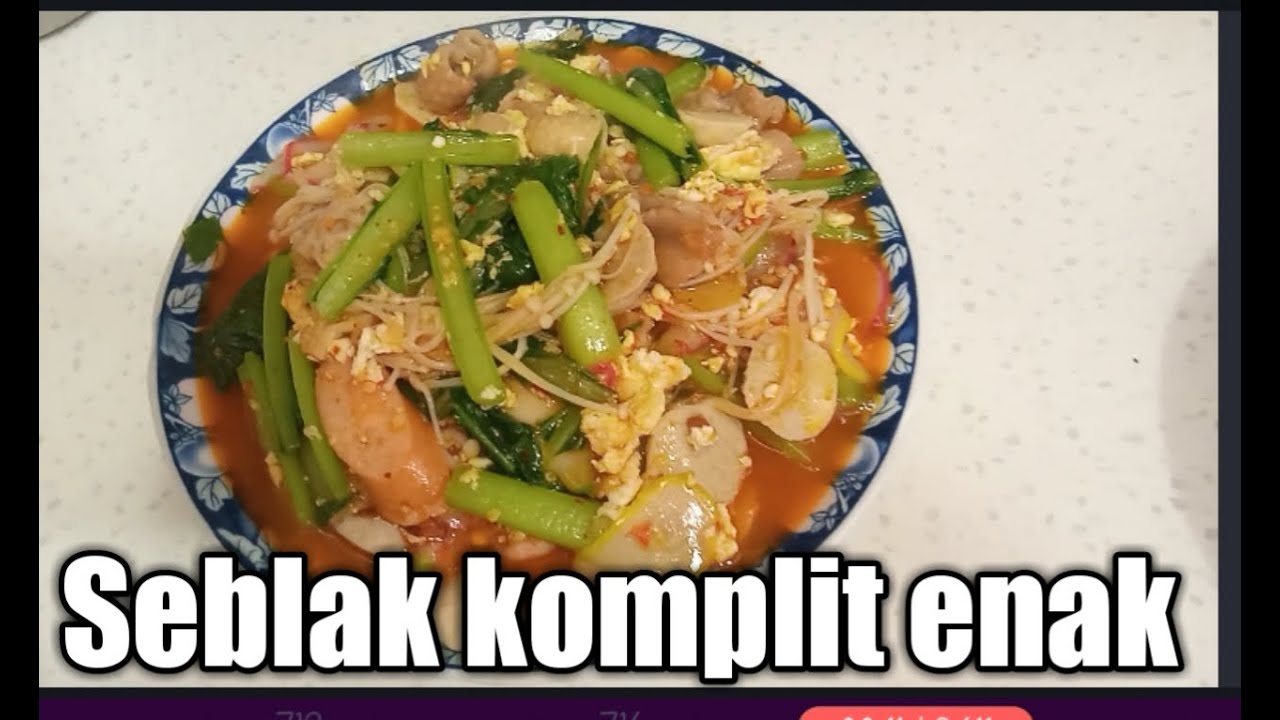 Resep Seblak komplit - YouTube
