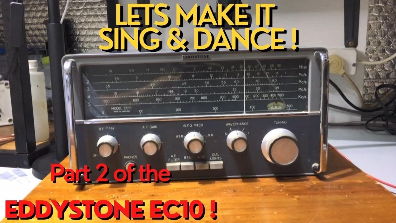 Vintage Radio Receiver - The Eddystone EC10 - Part 2 - YouTube