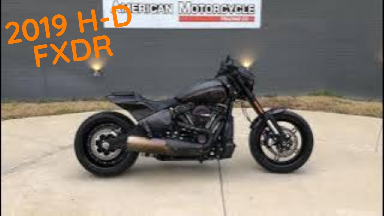 014186 2019 HARLEY-DAVIDSON FXDRS - YouTube