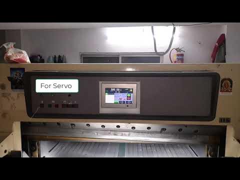 Cutting machine program with Servo drive. - YouTube