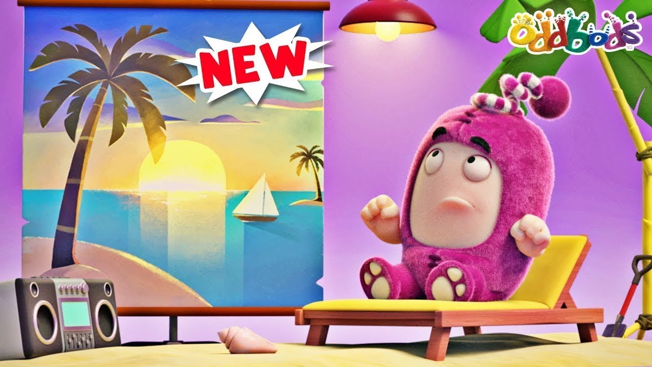 Oddbods | Sun Block | Summer Cartoons For Children | Oddbods & Friends ...