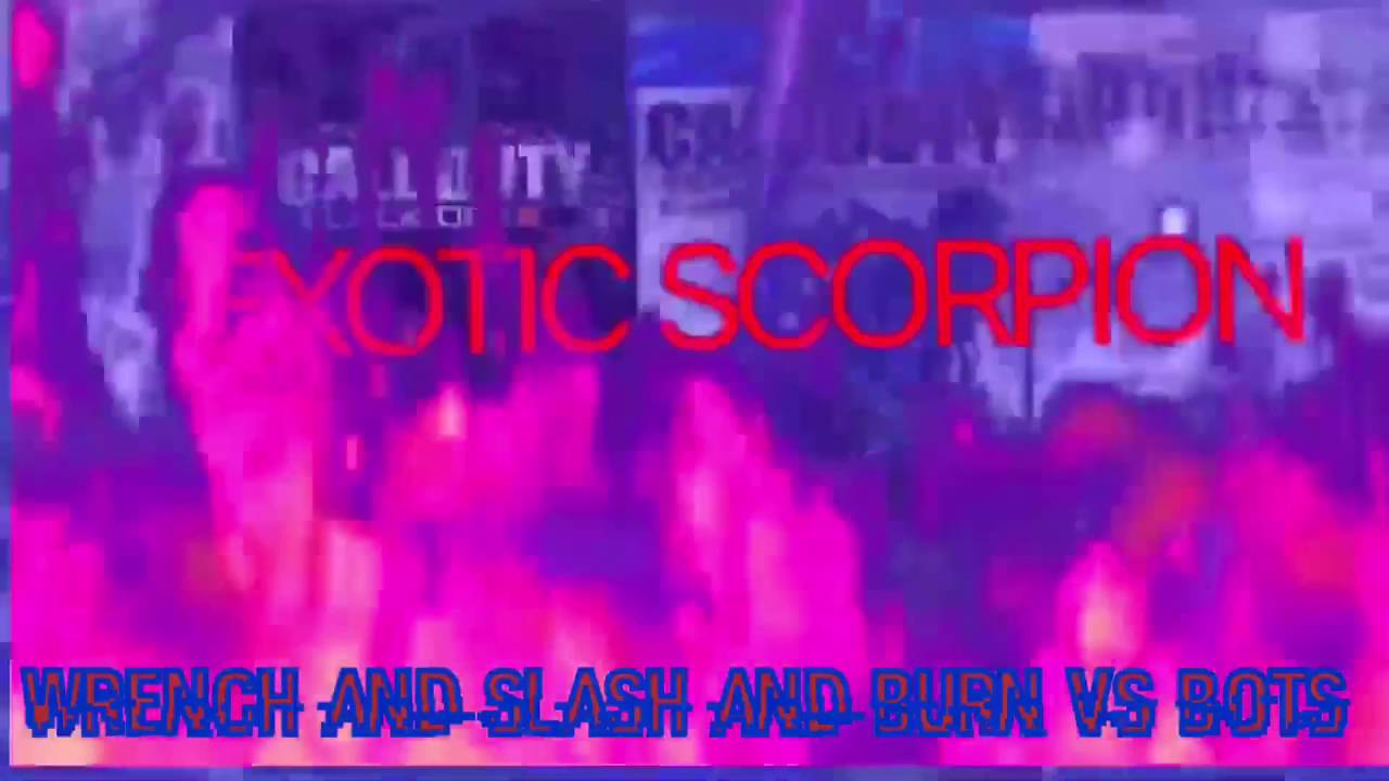 Wrench slash and burn vs bots on bo3 - YouTube