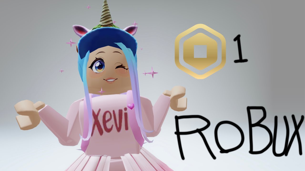 THINGS TO DO WHEN YOU HAVE 1 ROBUX - YouTube