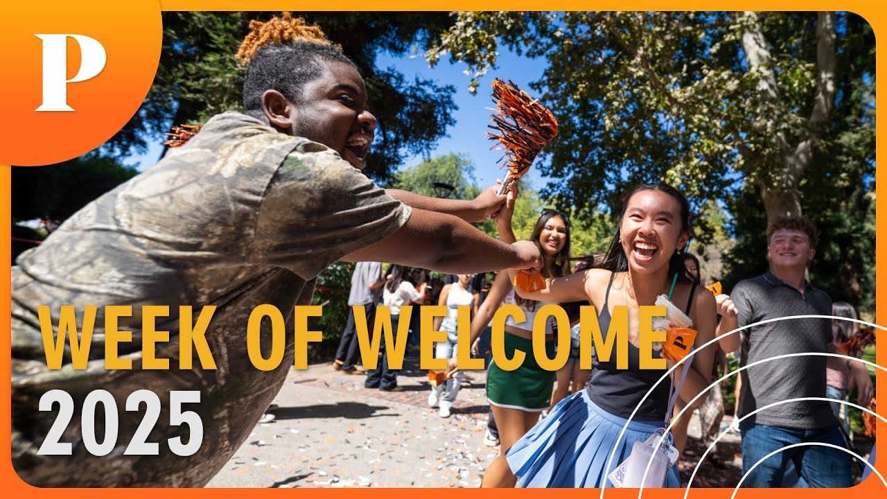 Students connect and celebrate during Week of Welcome - YouTube