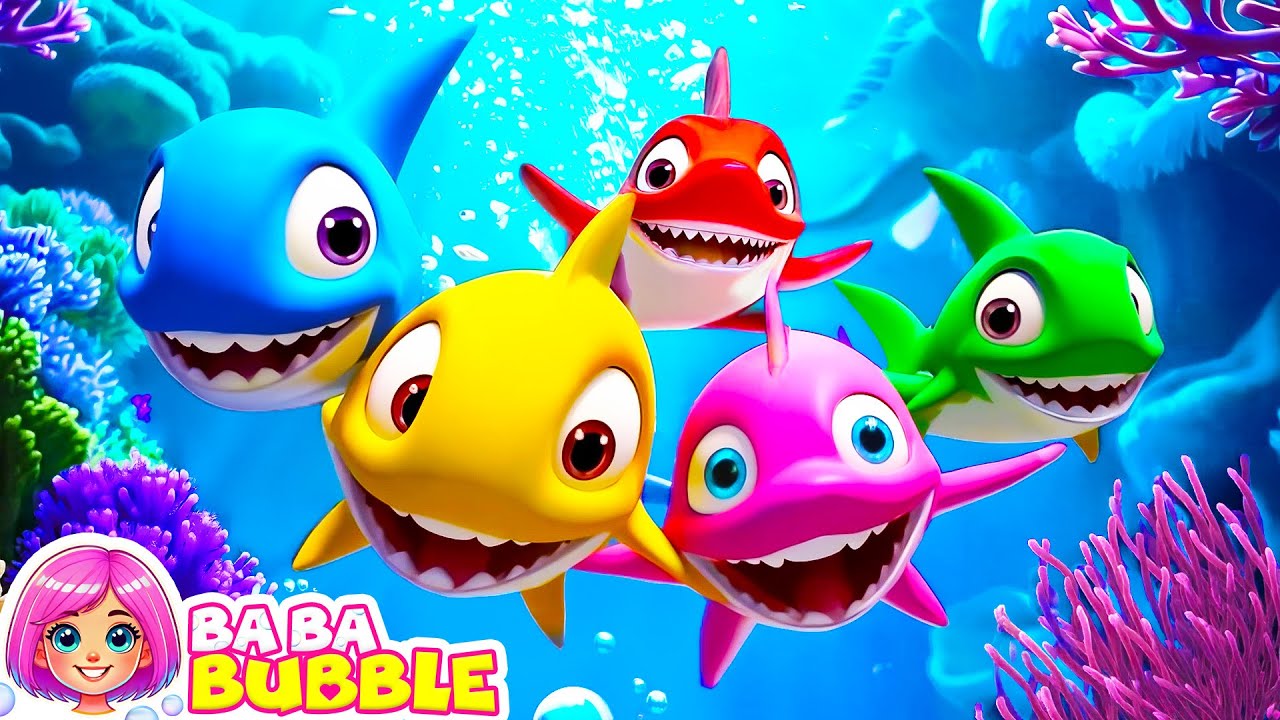 Baby Shark Song & More Nursery Rhymes & Kids Songs | Ba Ba Bubble - YouTube