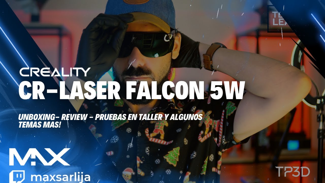 CREALITY CR-LASER FALCON 5W: la mejor grabadora láser para ...