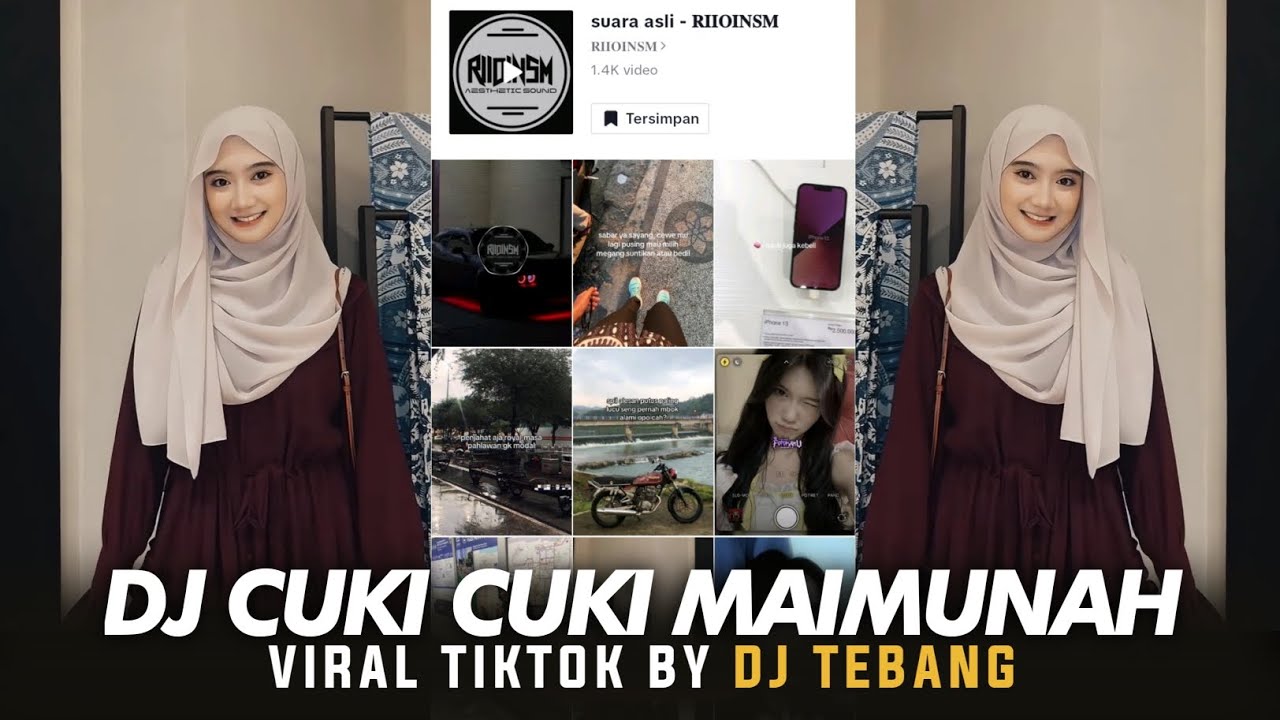 DJ CUKI CUKI MAIMUNAH DJ TEBANG - YouTube