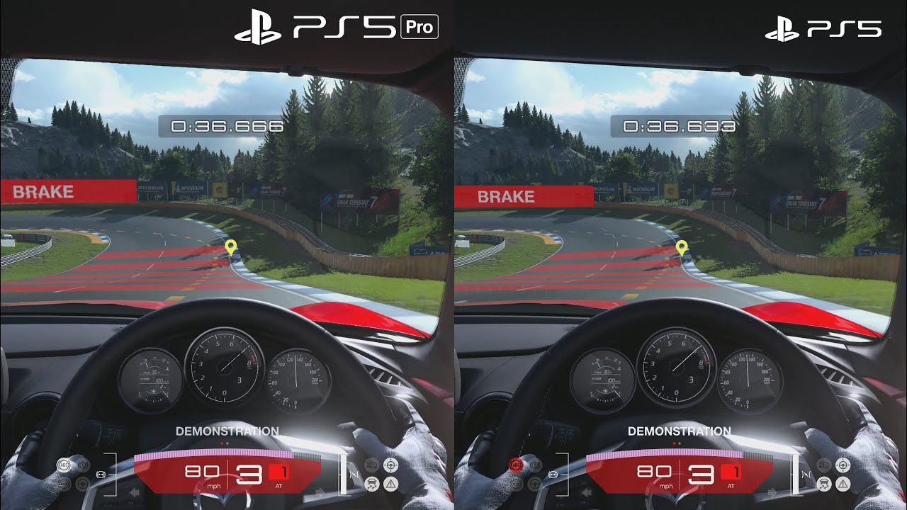PS5 Pro vs PS5 Graphics Comparison: My First Gran Turismo [4K60HD ...