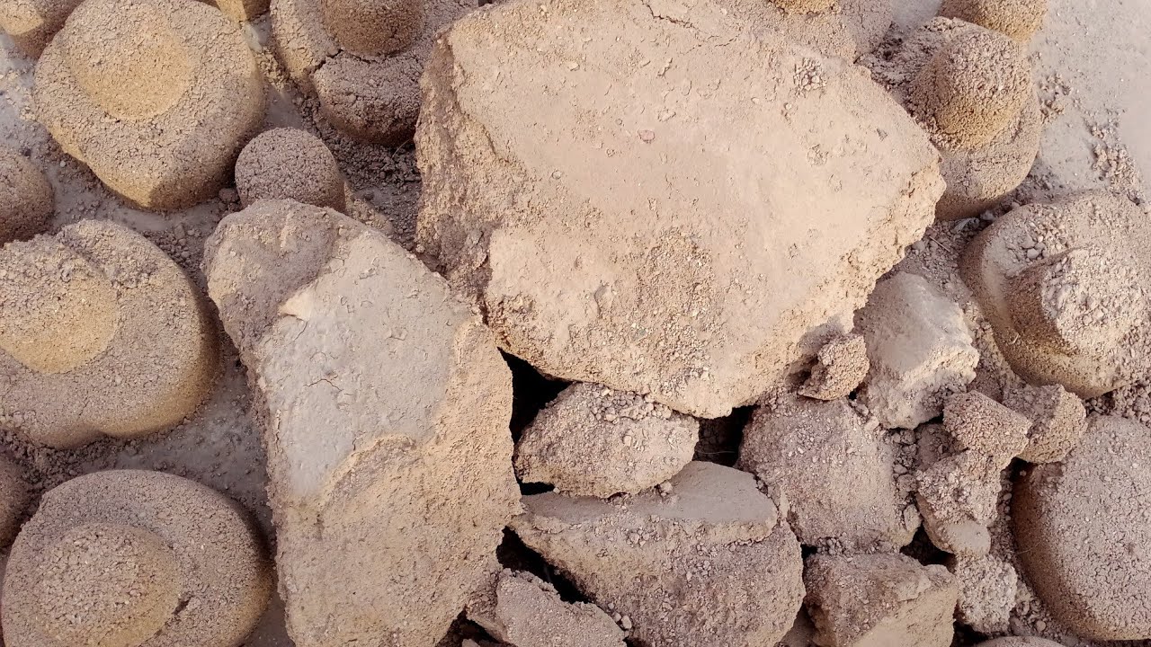 ASMR: Yellow Crunchy Bricks Texture Dry Floor & Tub Crumbling - YouTube