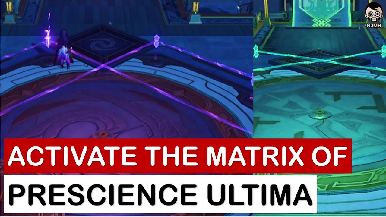 Activate the Matrix of Prescience Ultima | A Teacher and a Friend ...