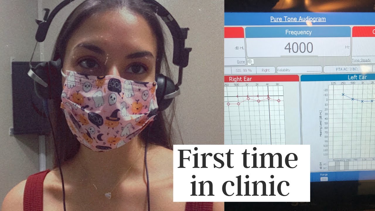FIRST TIME IN CLINIC | Audiology Doctoral Student | Performing Otoscopy ...